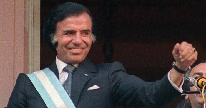 Alberto y Cristina homenajean a Menem, capataz del imperialismo
