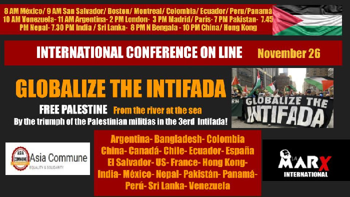 Globalize the Intifada - International Conference :: @Revolucion